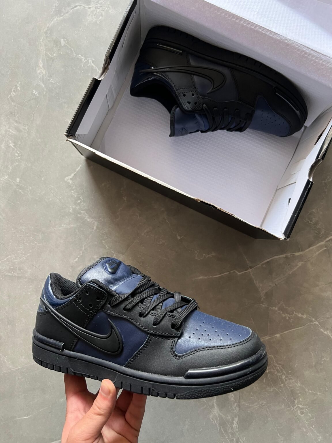 SB Dunk Amboosh Full Leather Sneakers | 7AShoes First Copy