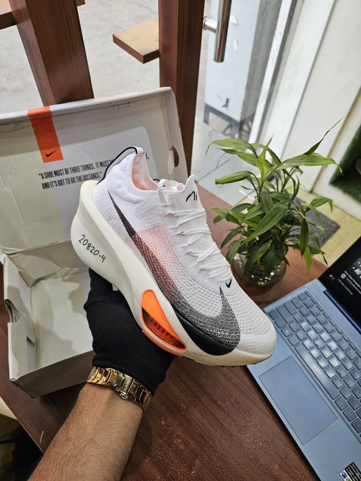 Zoom Alpha Fly 3 White Sneakers On Sale | 7AShoes First Copy