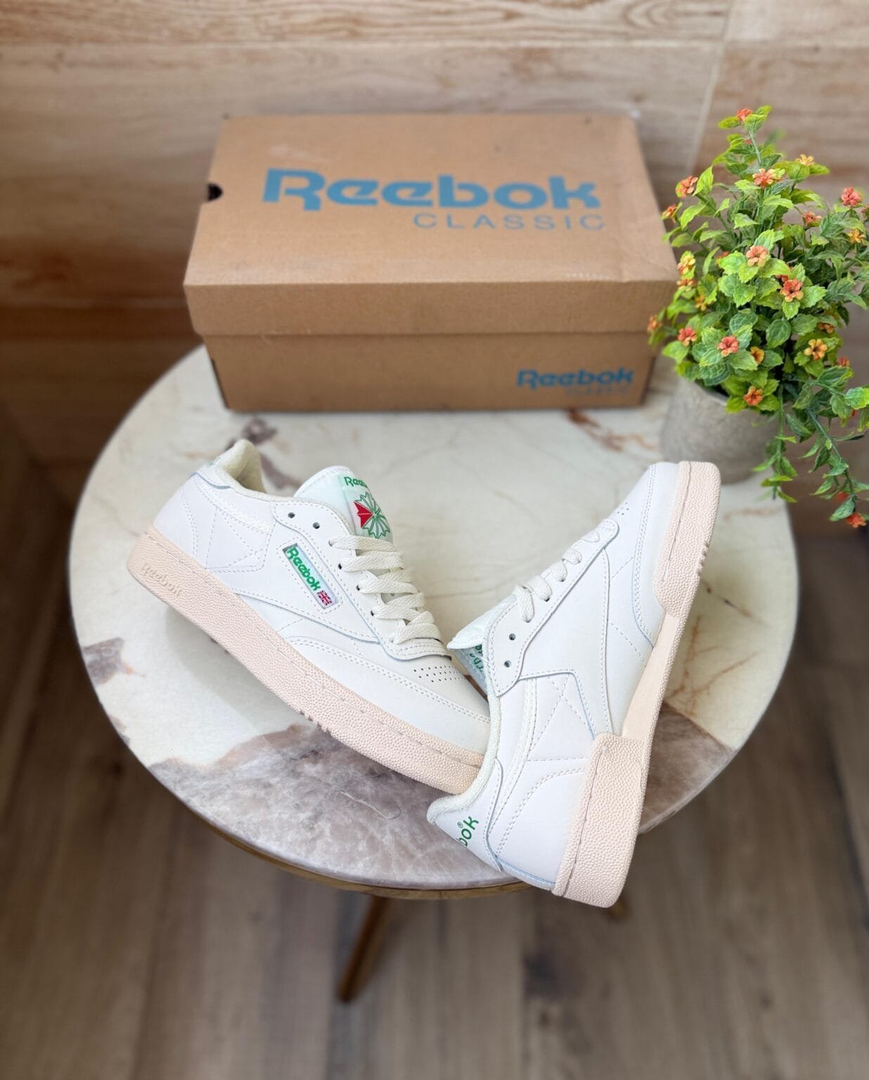 Classic Chalk Paper-White Sneakers | Retro Casual Shoes