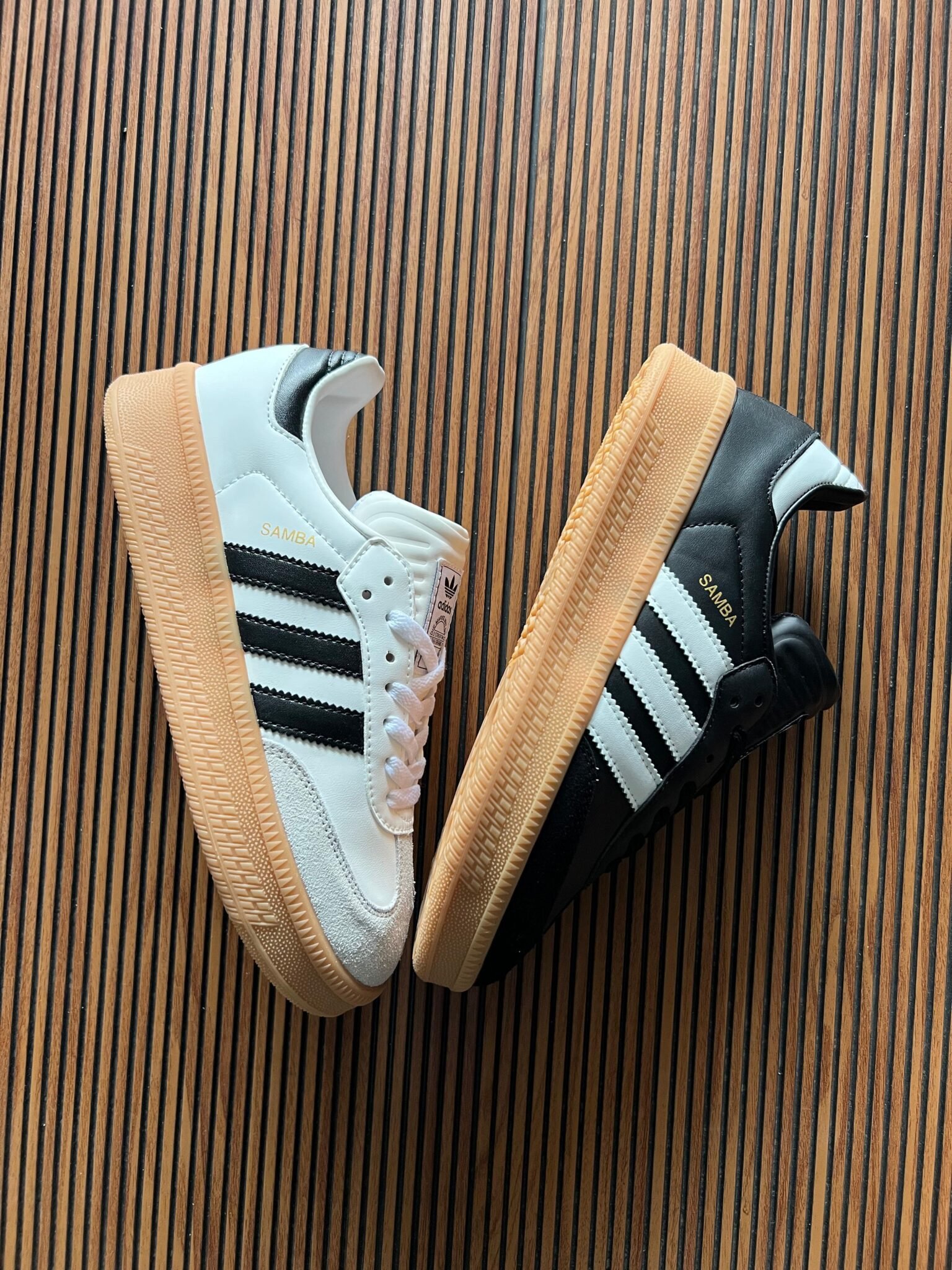Samba Double Sole Leather Sneakers For Girls | 7AShoes First Copy Shoes