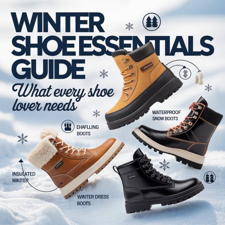 Winter Shoe Essentials Guide: What Every Shoe Lover Needs